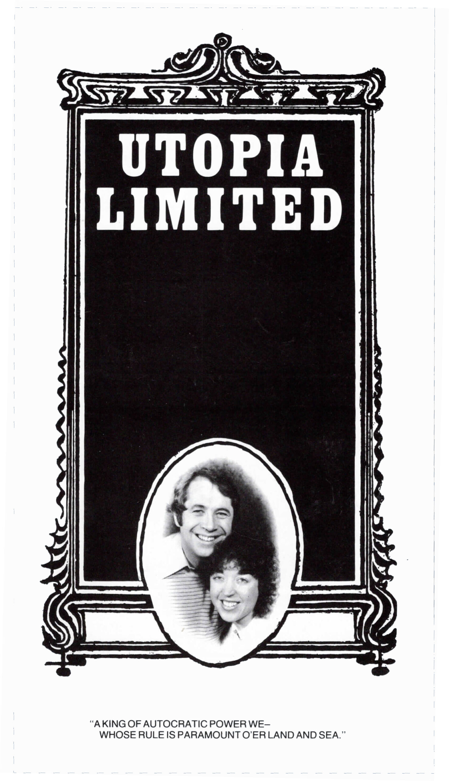 Utopia Limited: February 1985 - The Burton Musical Theatre Company