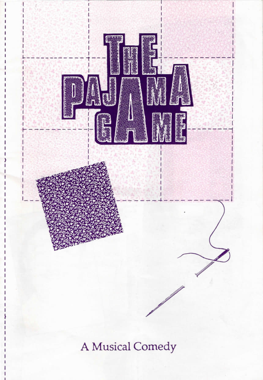 The Pajama Game: October 1987 - The Burton Musical Theatre Company